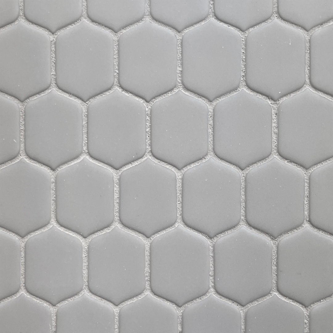 Shoal - Laurel | Glass Tile - Micro Hex Mosaic