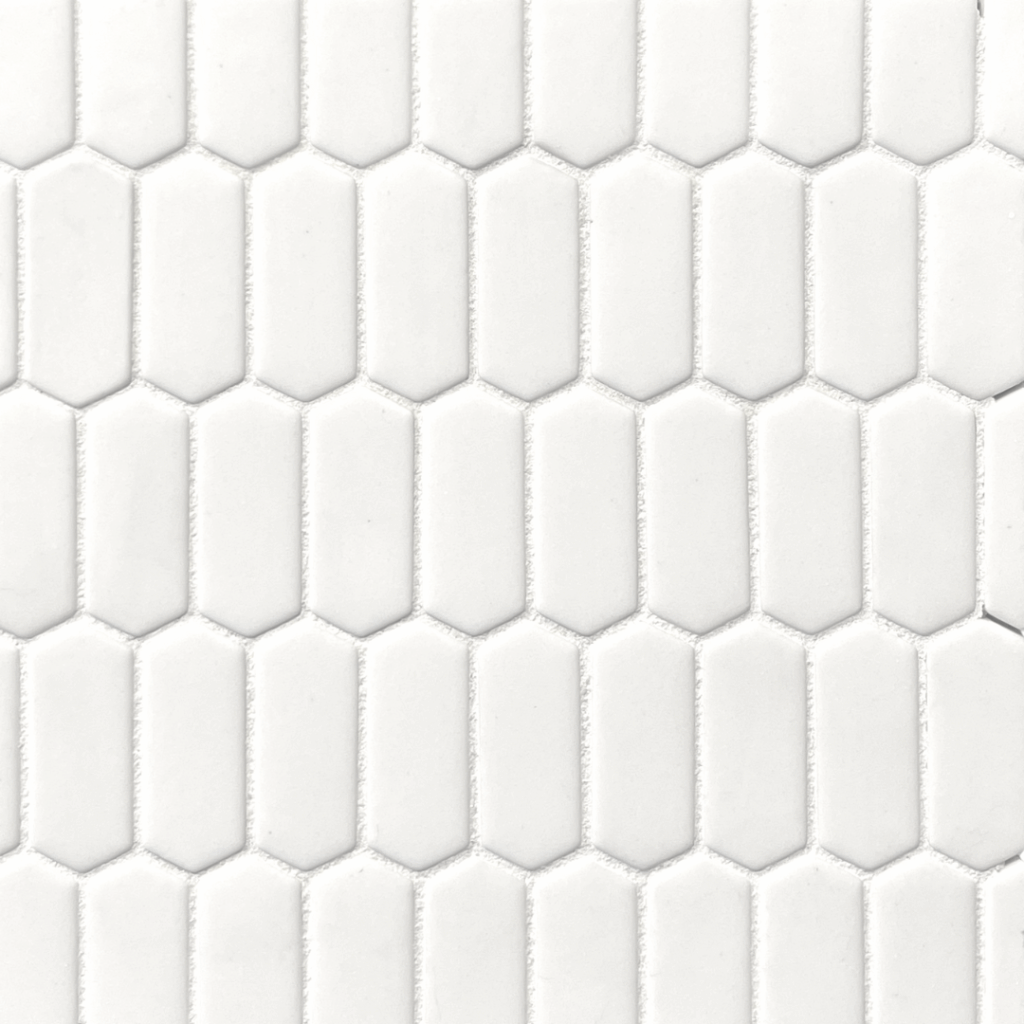 Shoal - Foam | Glass Tile - Micro Hex Mosaic