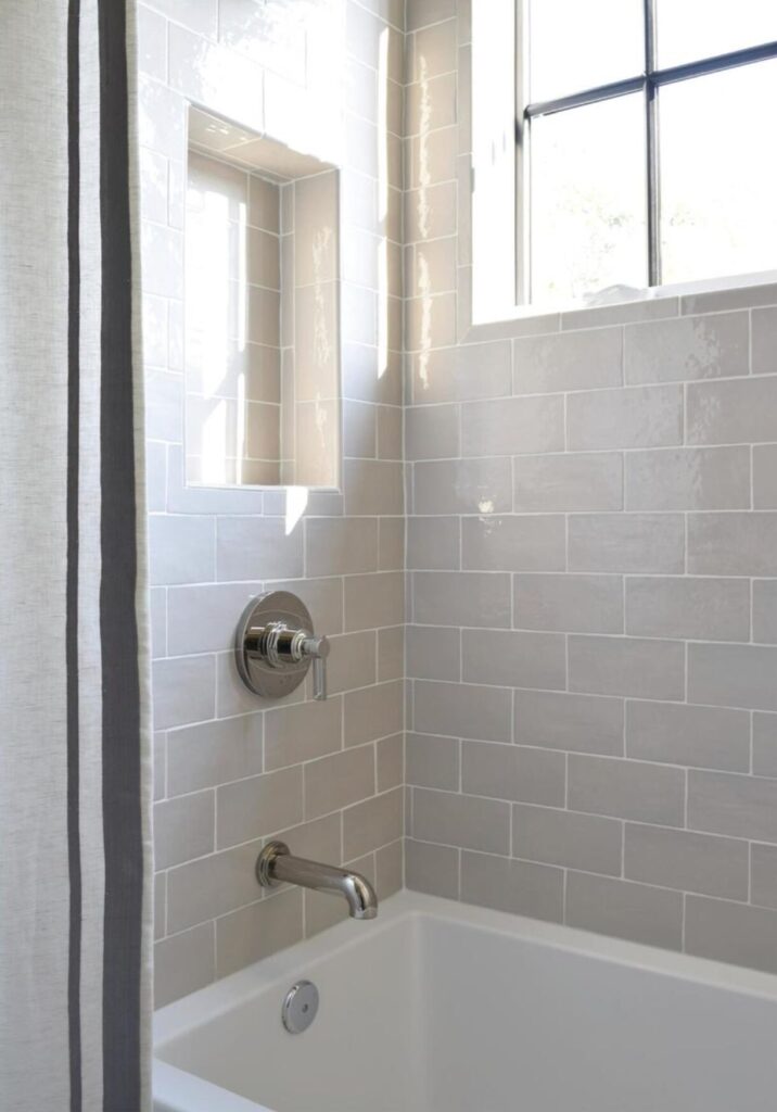 Blok – Grey | Ceramic - 4×8 in. Field Tile | Renaissance Tile and Bath