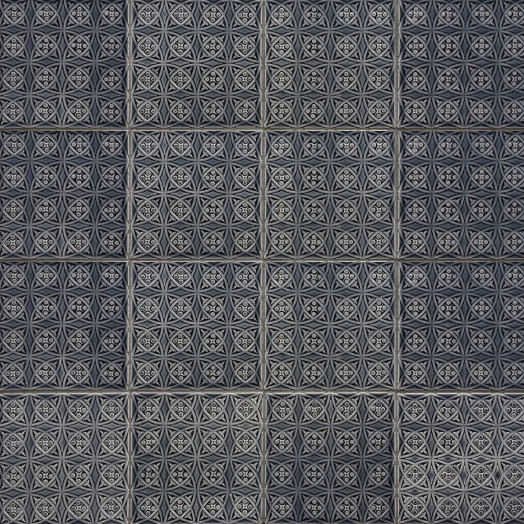 Motif Pattern A | 6x6 in. Ceramic Field Tile | Renaissance Tile and Bath