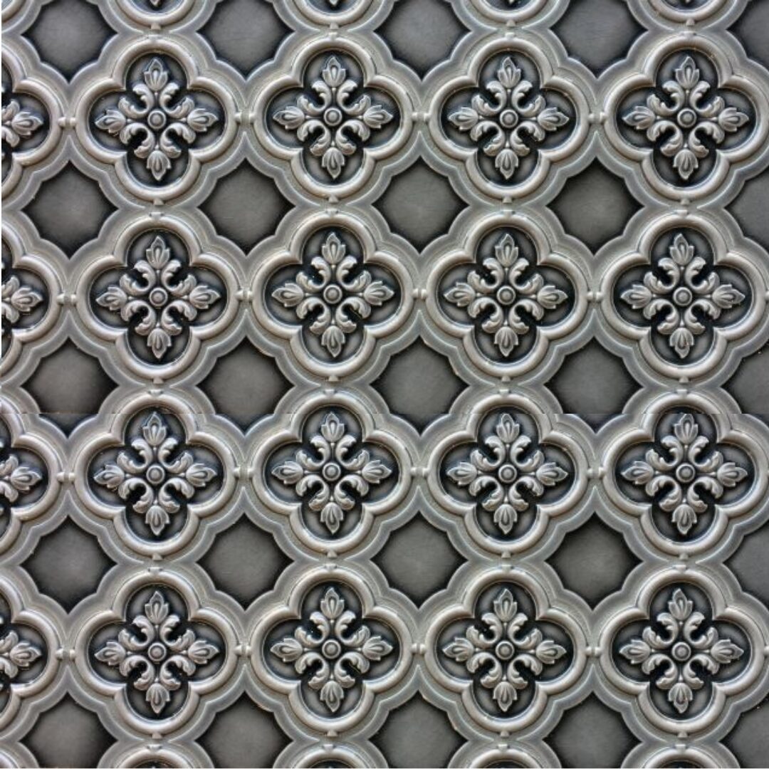 Arabesque Normandy Cream | Concrete Field Tile | Renaissance Tile and Bath