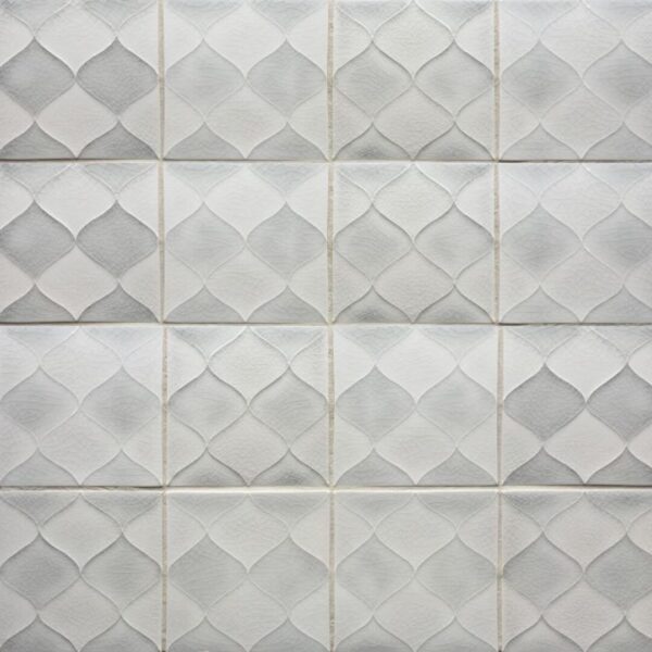 Motif Pattern A | 6x6 in. Ceramic Field Tile | Renaissance Tile & Bath