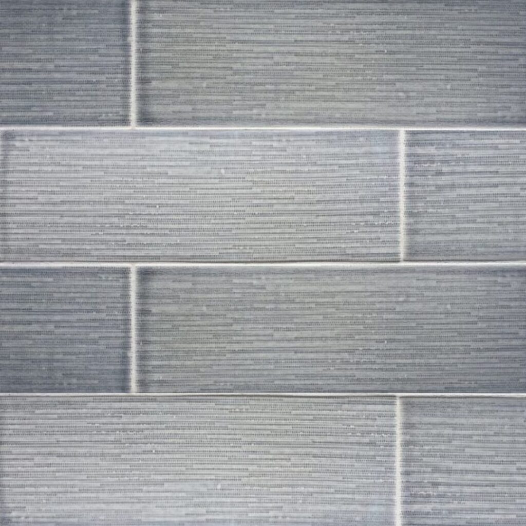 Japonaise - 1x1 in. Pewter Arsenic Natural | Glass Field Tile ...