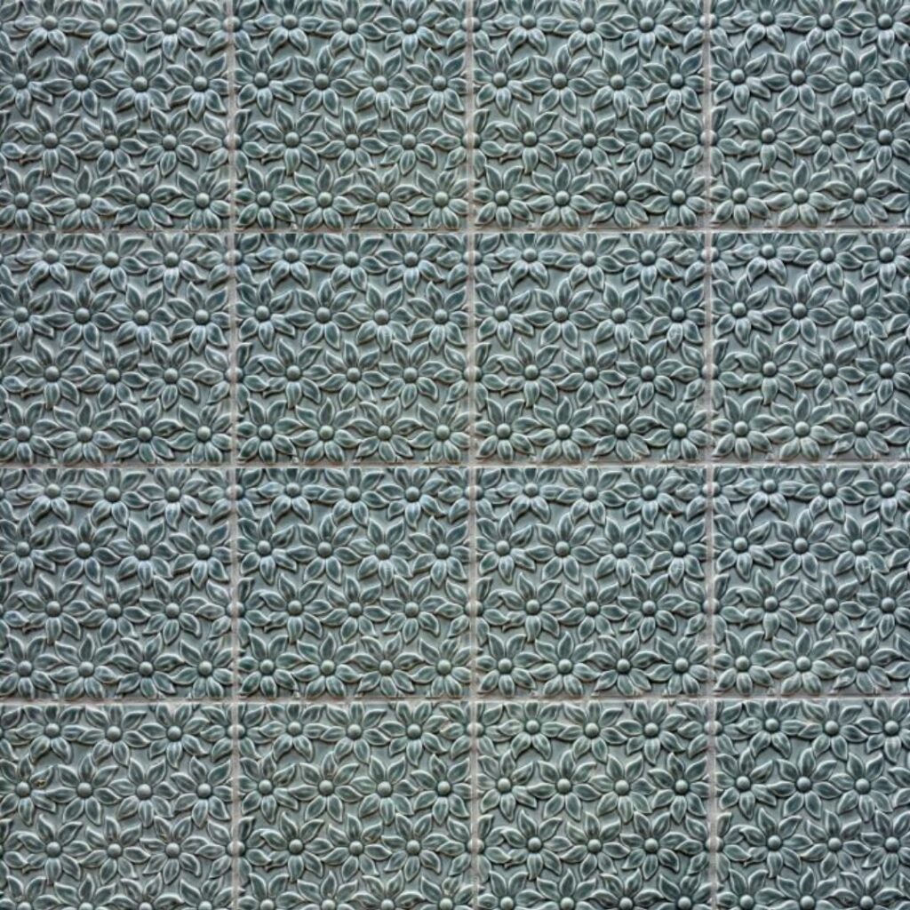 Motif Pattern A | 6x6 in. Ceramic Field Tile | Renaissance Tile and Bath