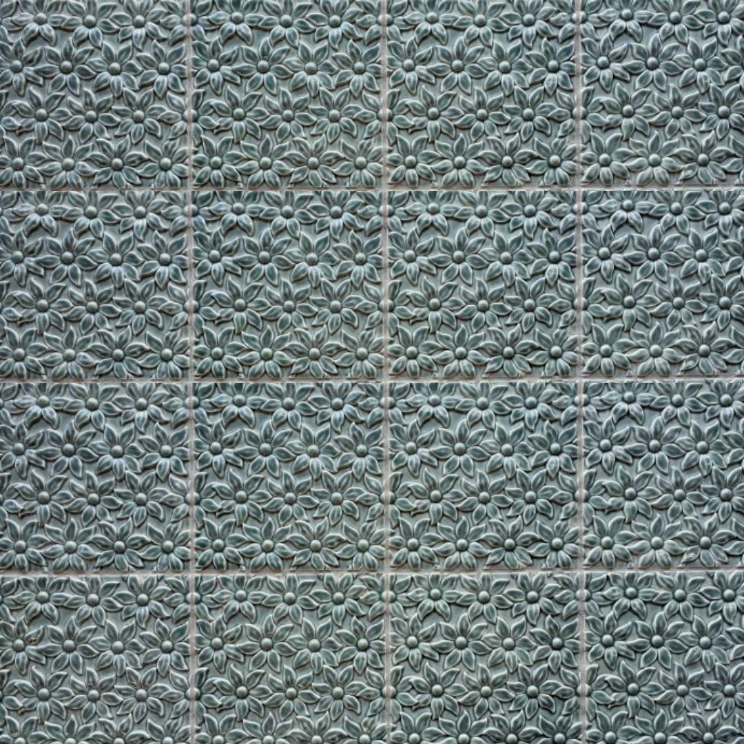 Motif Pattern A | 6x6 in. Ceramic Field Tile | Renaissance Tile and Bath