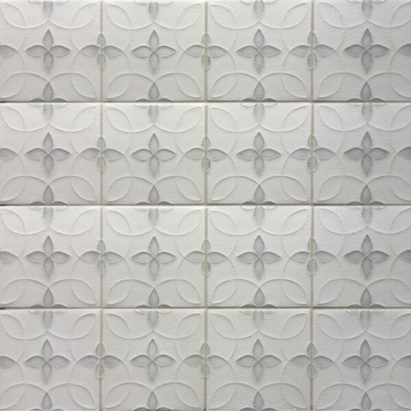 Motif Pattern A | 6x6 in. Ceramic Field Tile | Renaissance Tile & Bath