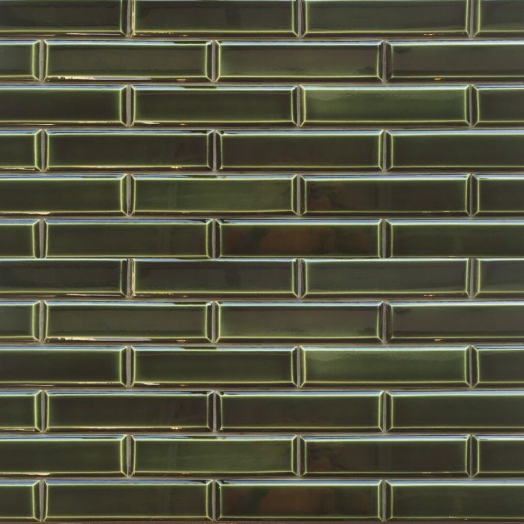 Scraffito Pattern Relief - Monochrome | 5x10 in. Ceramic Field Tile ...