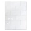 Blok - White | Ceramic - 4x8 in. Field Tile | Renaissance Tile and Bath