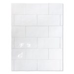 Blok - White | Ceramic - 4x8 in. Field Tile | Renaissance Tile and Bath