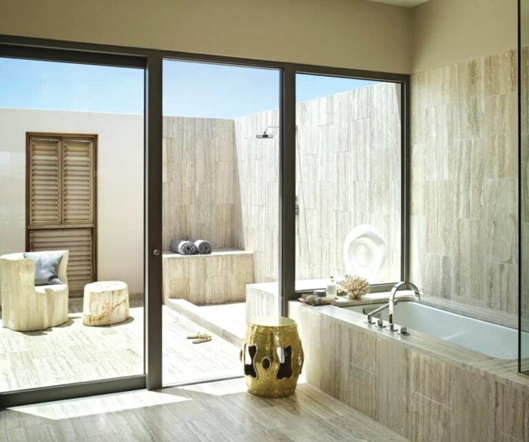 Silver Crystal | Travertine - 10x20 in. Field Tile | Veincut Filled ...