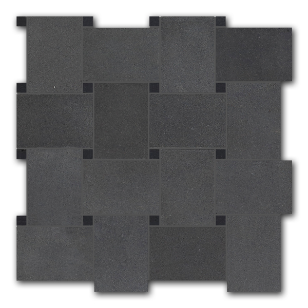 Basalt | 6 in. Hexagon Mosaic | Honed (3/8" Thick) | Renaissance Tile ...