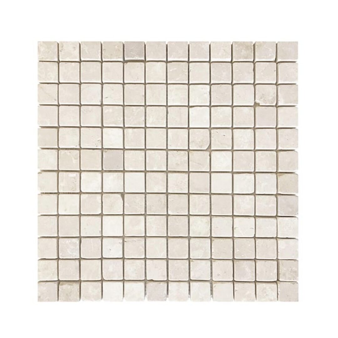 Botticino | Marble - 4x4 in. Field Tile | Tumbled (3/8" Thick ...