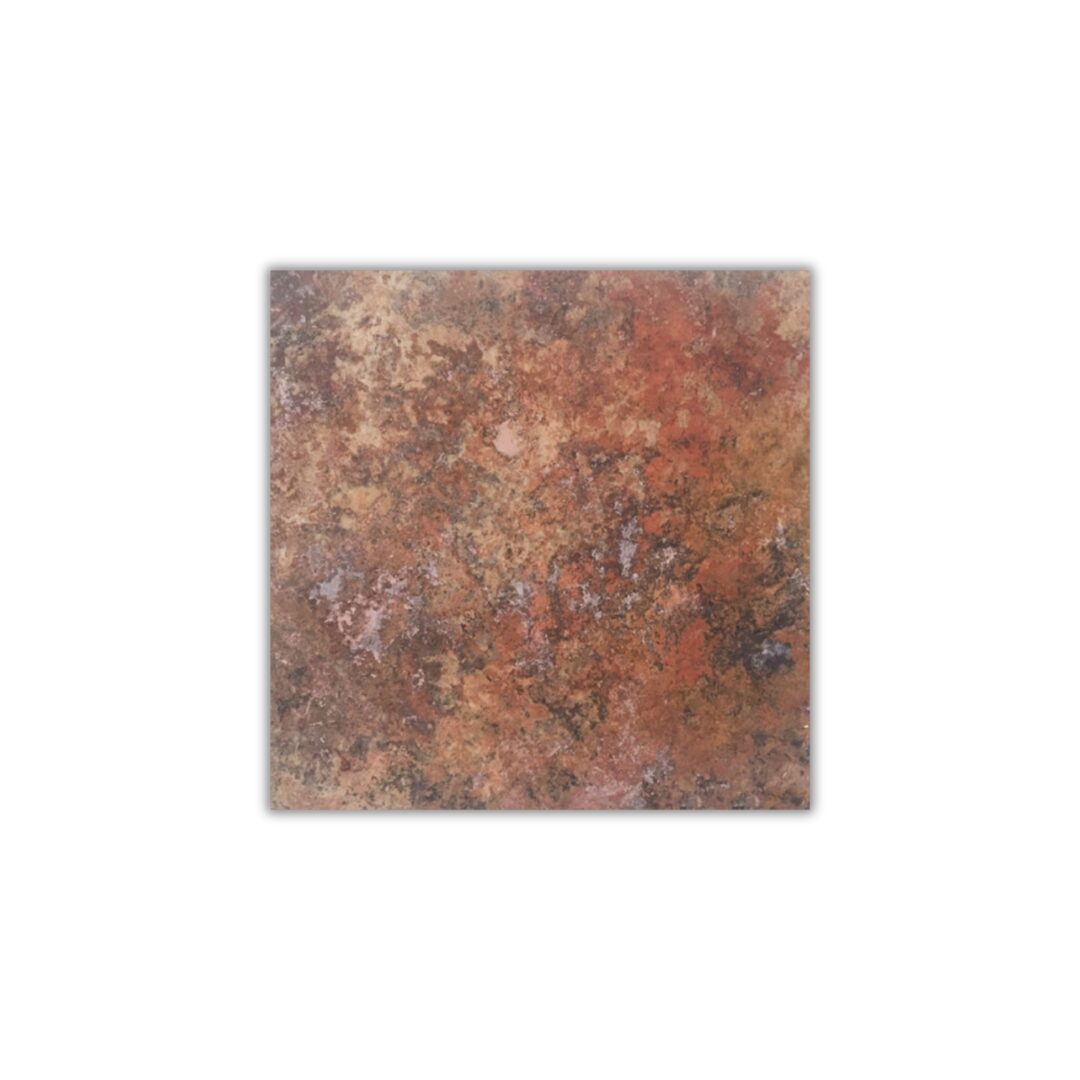 Red Mexican | Travertine - 2x2 in. Straight Joint Mosaic | Tumbled ...
