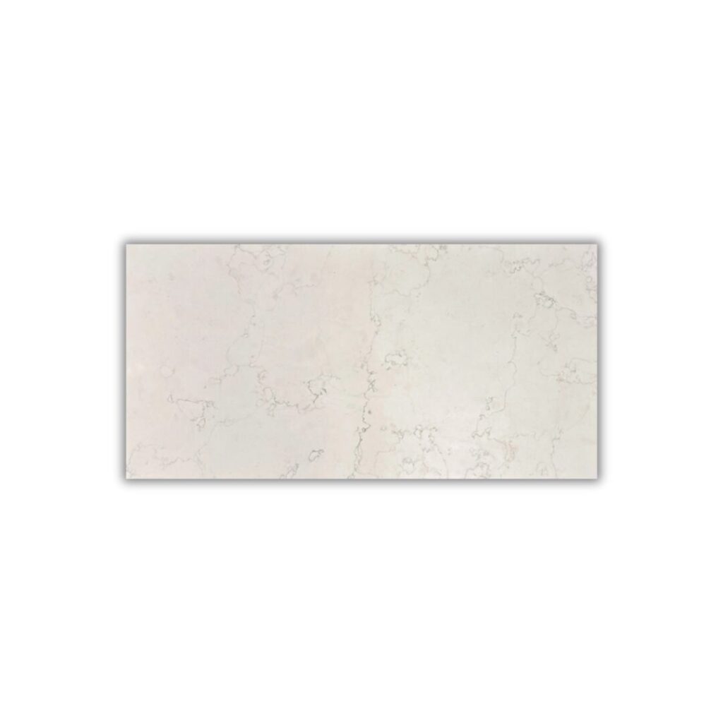 Bianco Perlino | Marble - 12x24 in. Field Tile | Soft Pillowed Edge ...