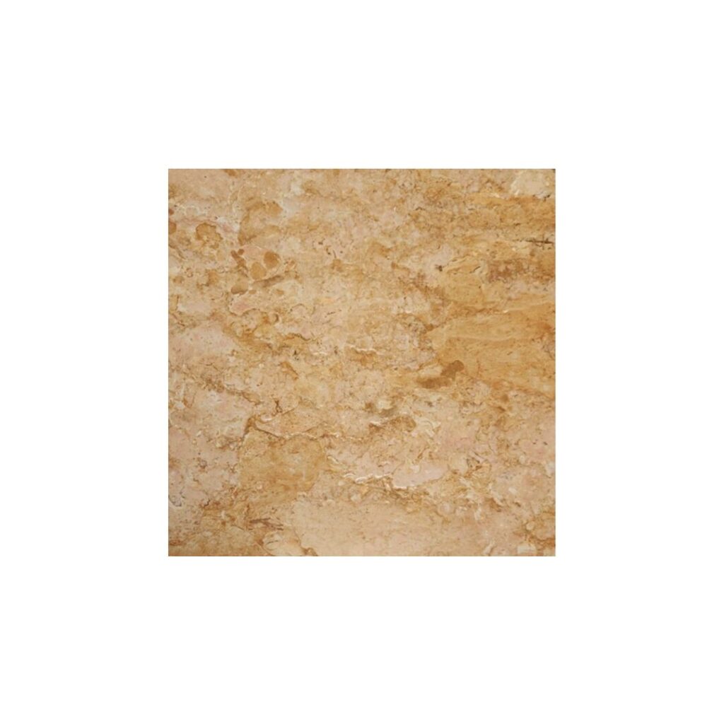 Giallo Reale | Marble - 12x12 in. Field Tile | Brushed (Satin Finish ...
