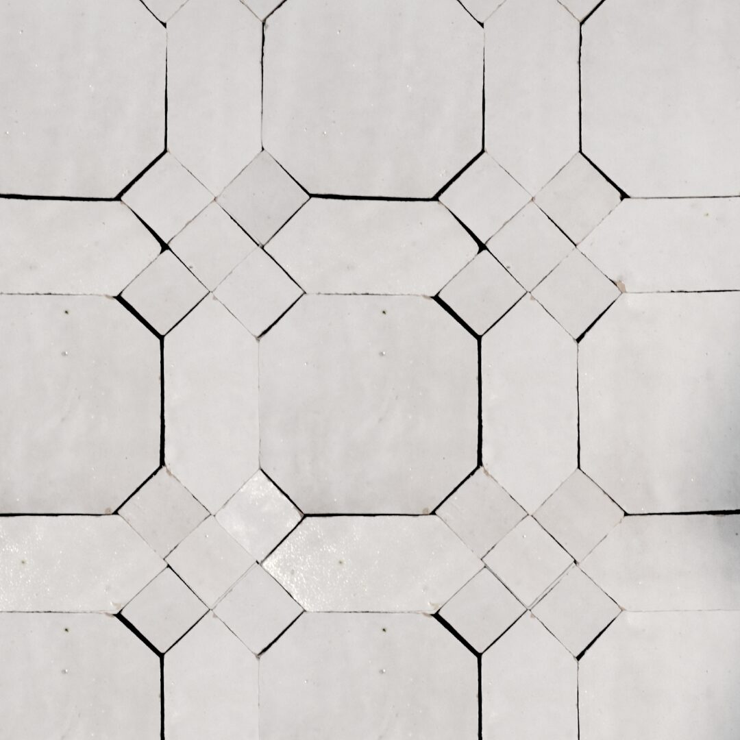 Zellige Oasis - Drift | Terra Cotta – Wave Pattern Mosaic Tile