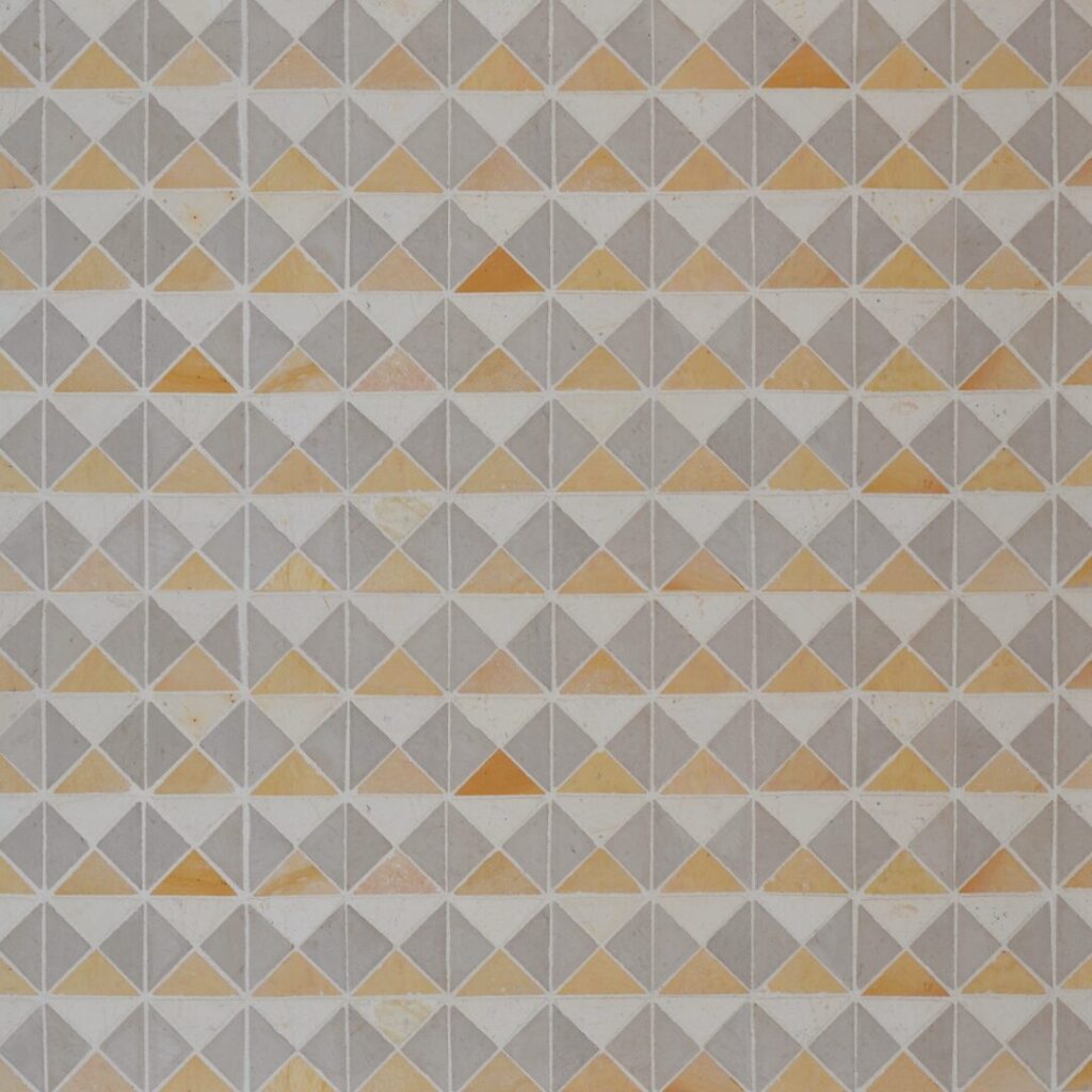 Cape Town - Bo-Kaap Blocks Mosaic in Geel | Limestone - Honed ...